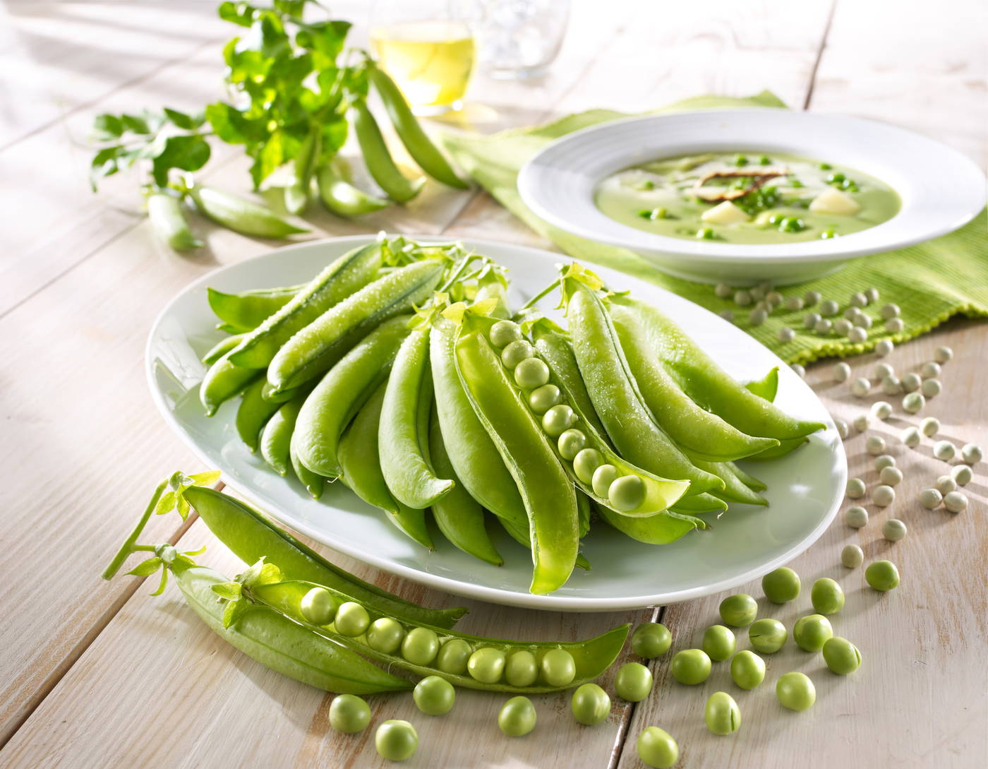 Erbsen: Anbau, Pflege, Ernte, Keimdauer & Sorten